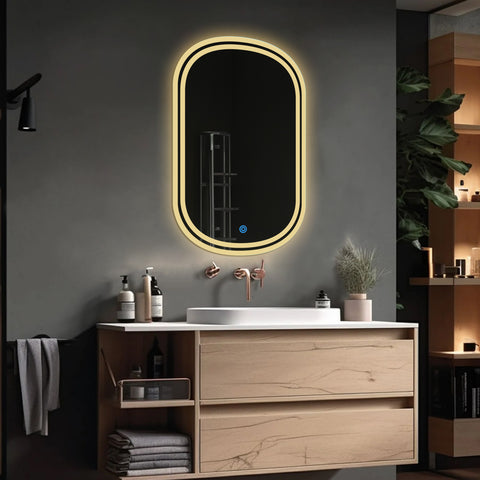 LED Mirror for Bathroom Oval Shape
